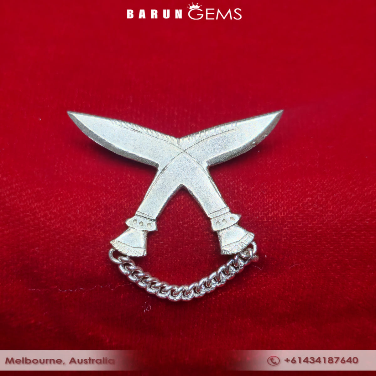 Cross Plain Khukuri – Barun Gems