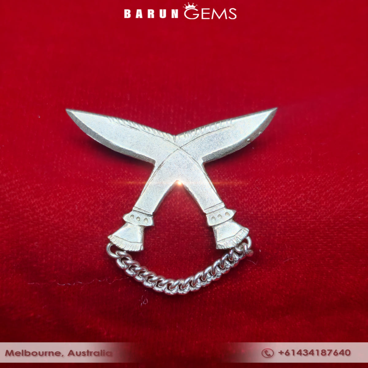 Cross Plain Khukuri – Barun Gems